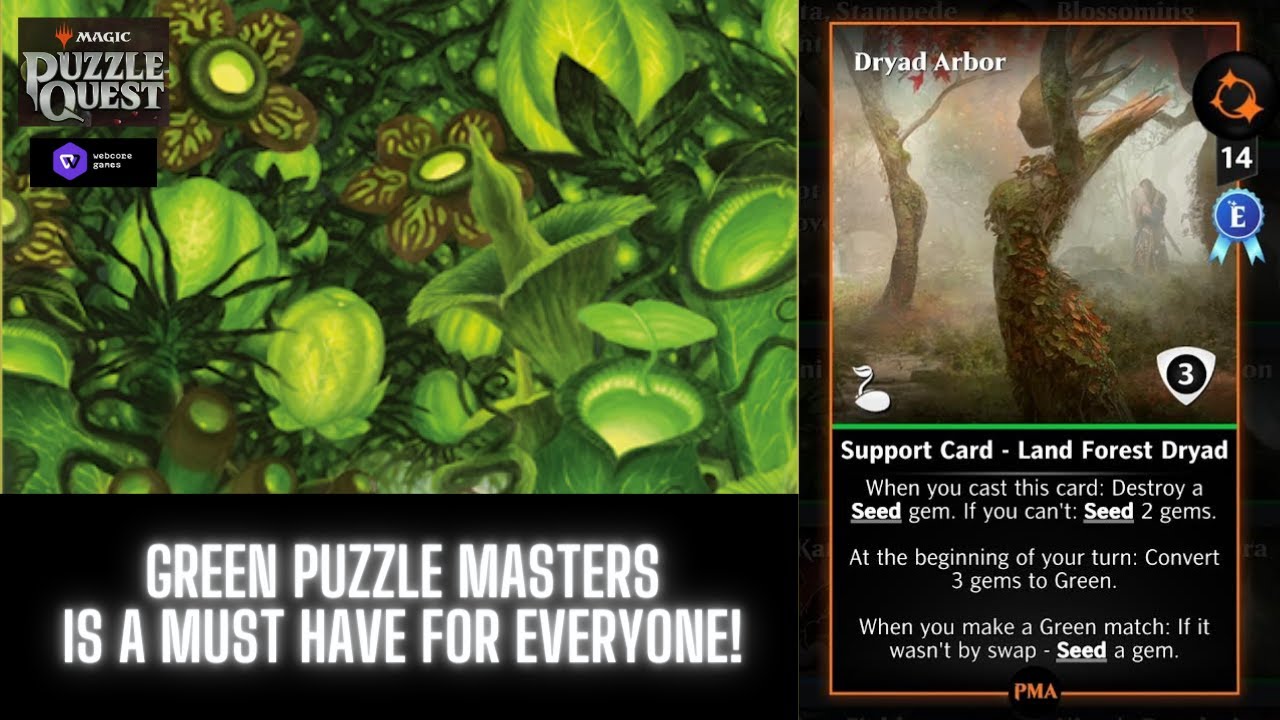 Green PMA is a MUST Chase | Magic the Gathering Puzzle Quest - YouTube