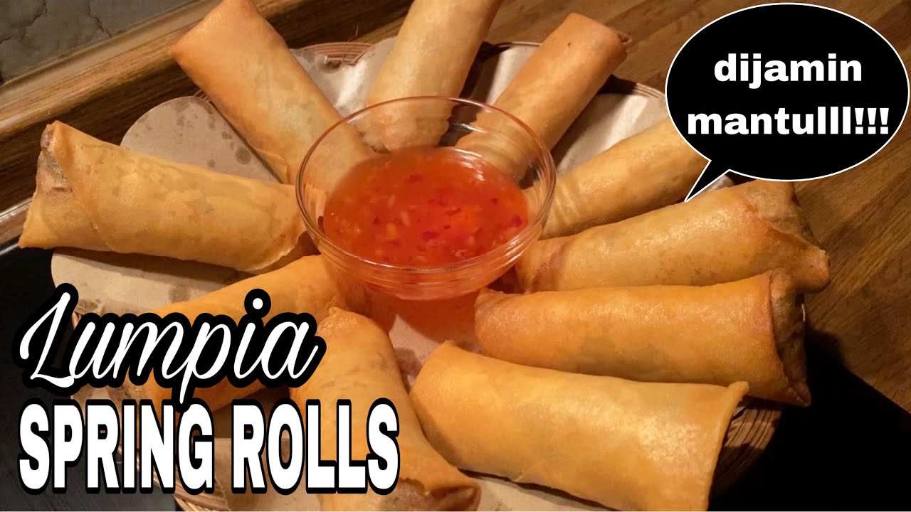 RESEP SPRING ROLLS || LUMPIA ALA JOJO || JOJO VLOGS - YouTube