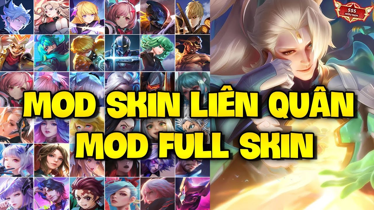 Hướng Dẫn Cách MOD Skin Liên Quân Mới Nhất Full Skin SSS Hiếm Có Hiệu ...