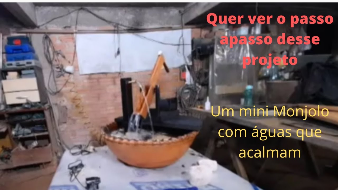 Fazendo um mini monjolo parte 1 - YouTube