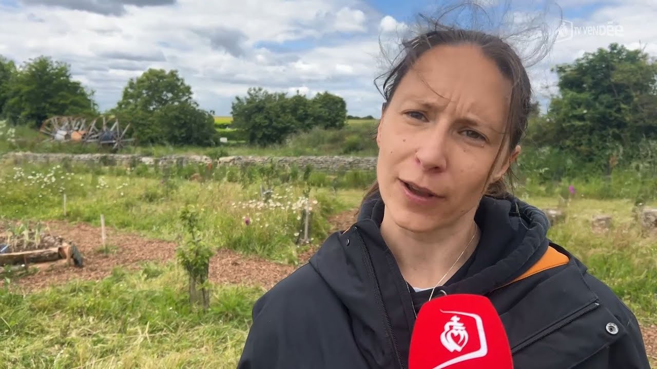 Le Langon inaugure son jardin qui bourdonne - YouTube