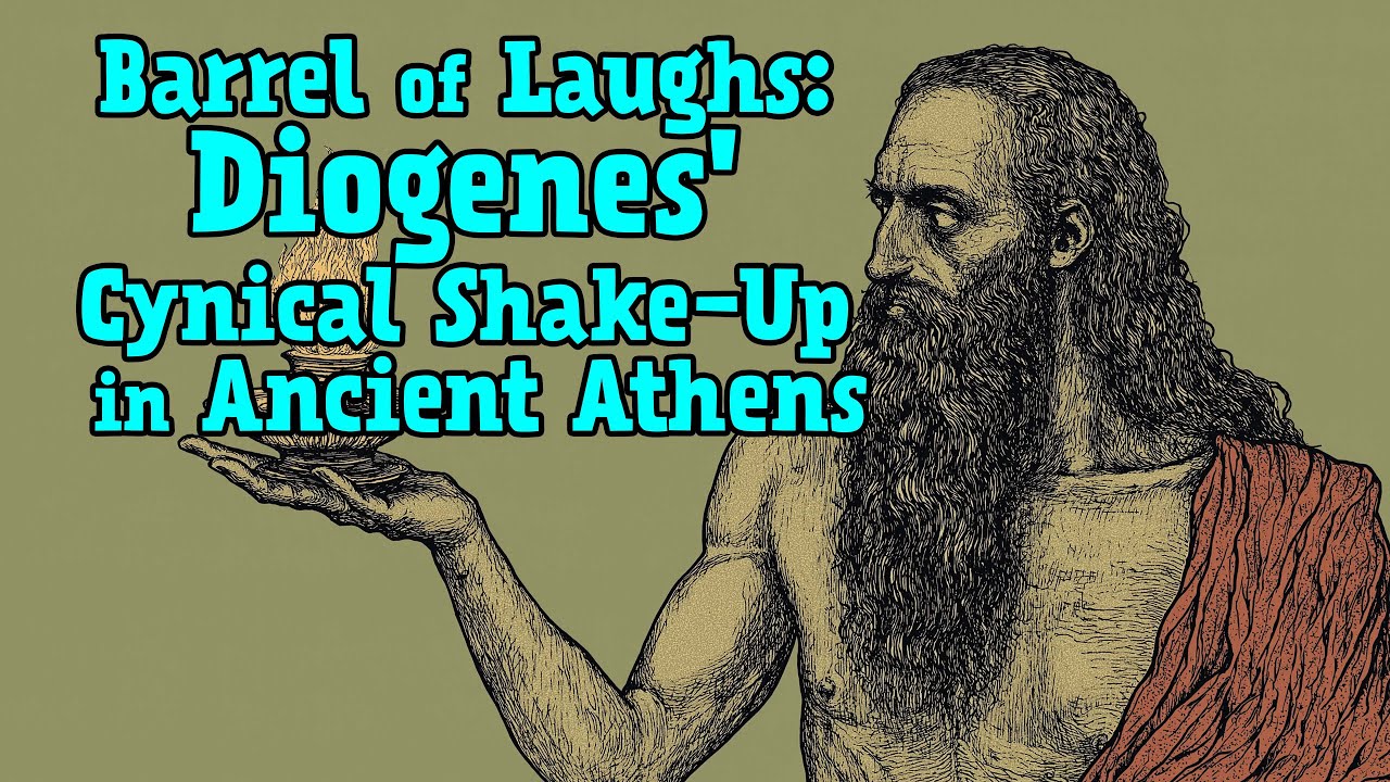 Barrel of Laughs: Diogenes' Cynical Shake-Up in Ancient Athens - YouTube