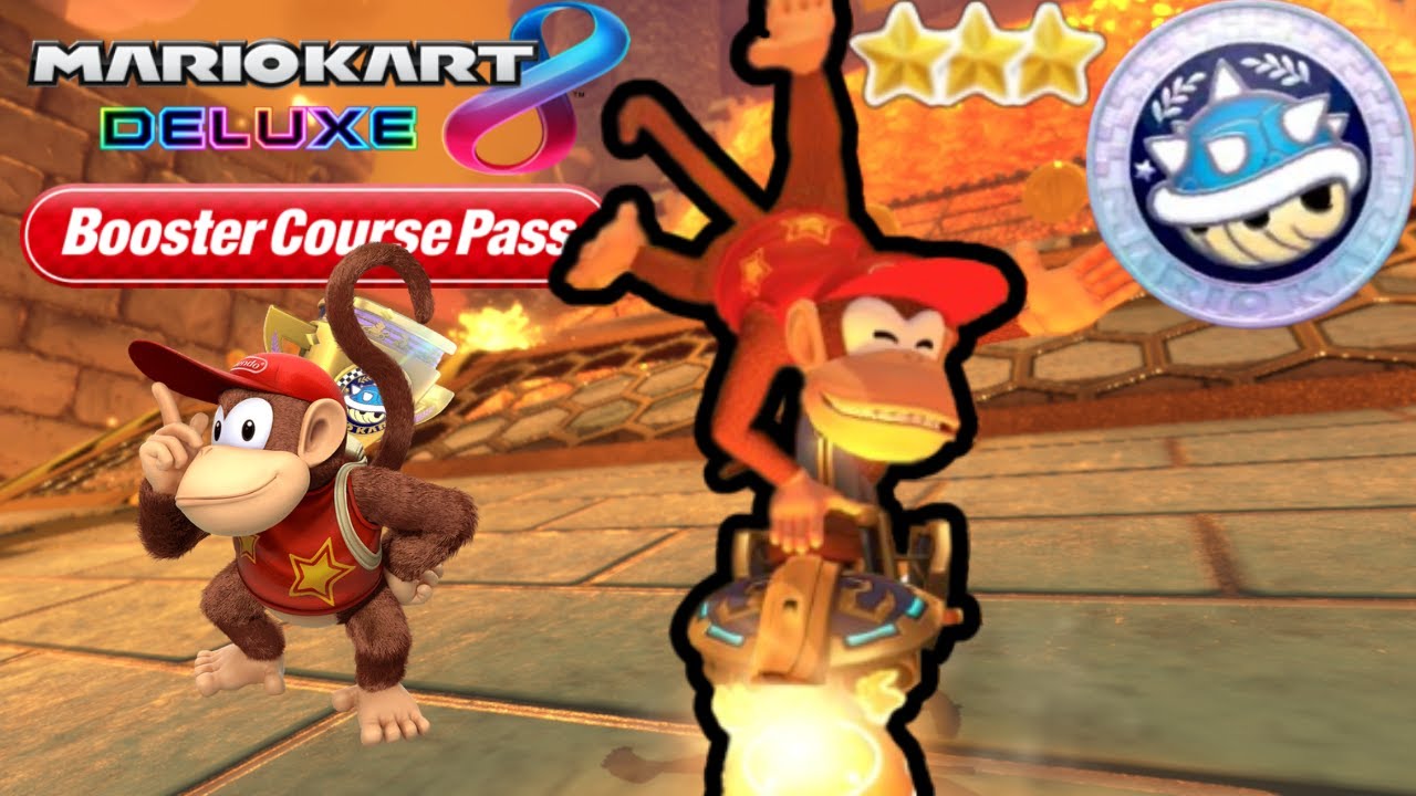 Spiny Cup 150cc: Mario Kart 8 deluxe 3 star playthrough - YouTube