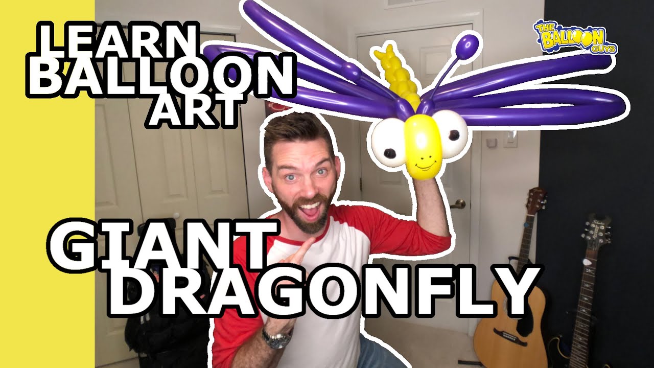 Dragonfly Balloon Twisting Tutorial | The Balloon Guys - YouTube