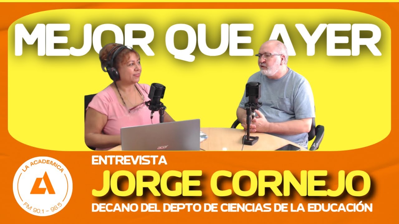 Entrevista al Decano Jorge Cornejo - YouTube