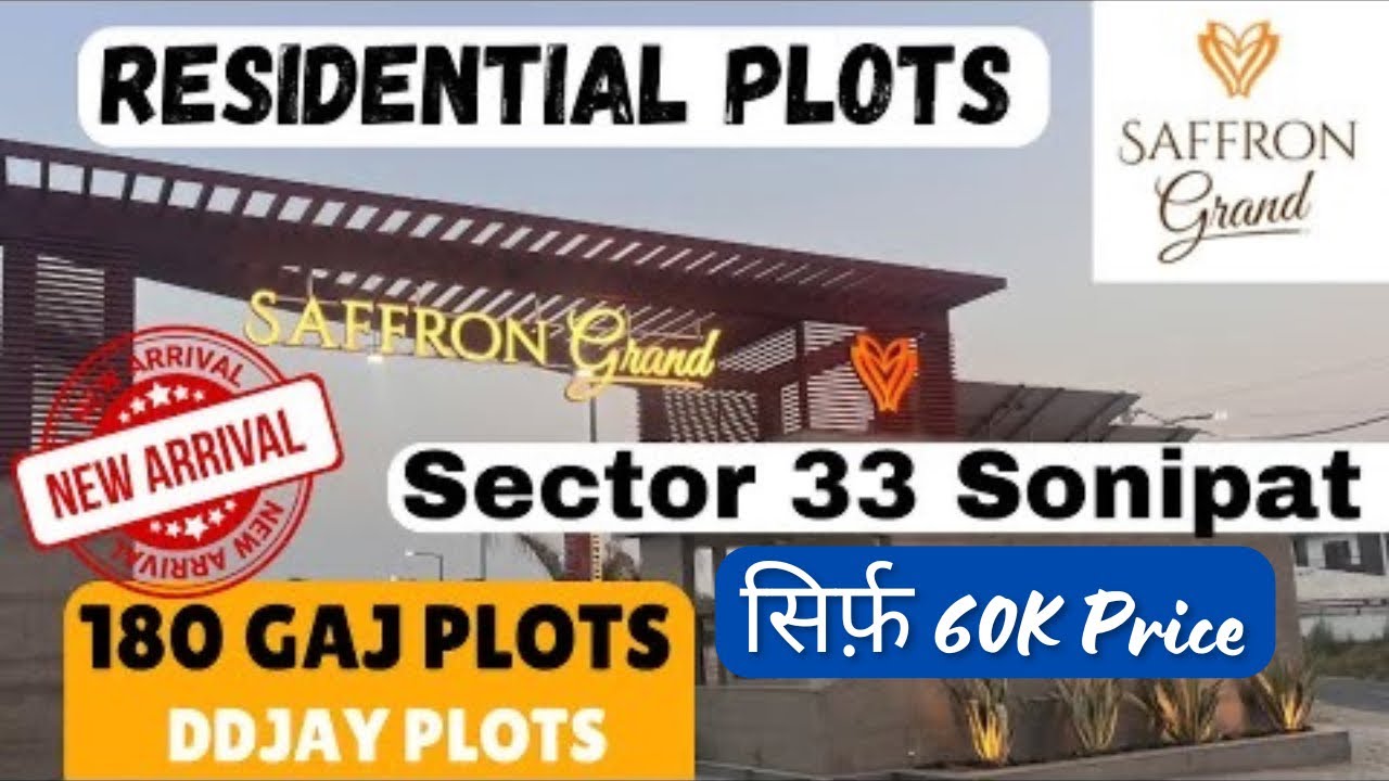 Saffron Grand Sonipat | Saffron Plots Sonipat | Plots In Sonipat ...