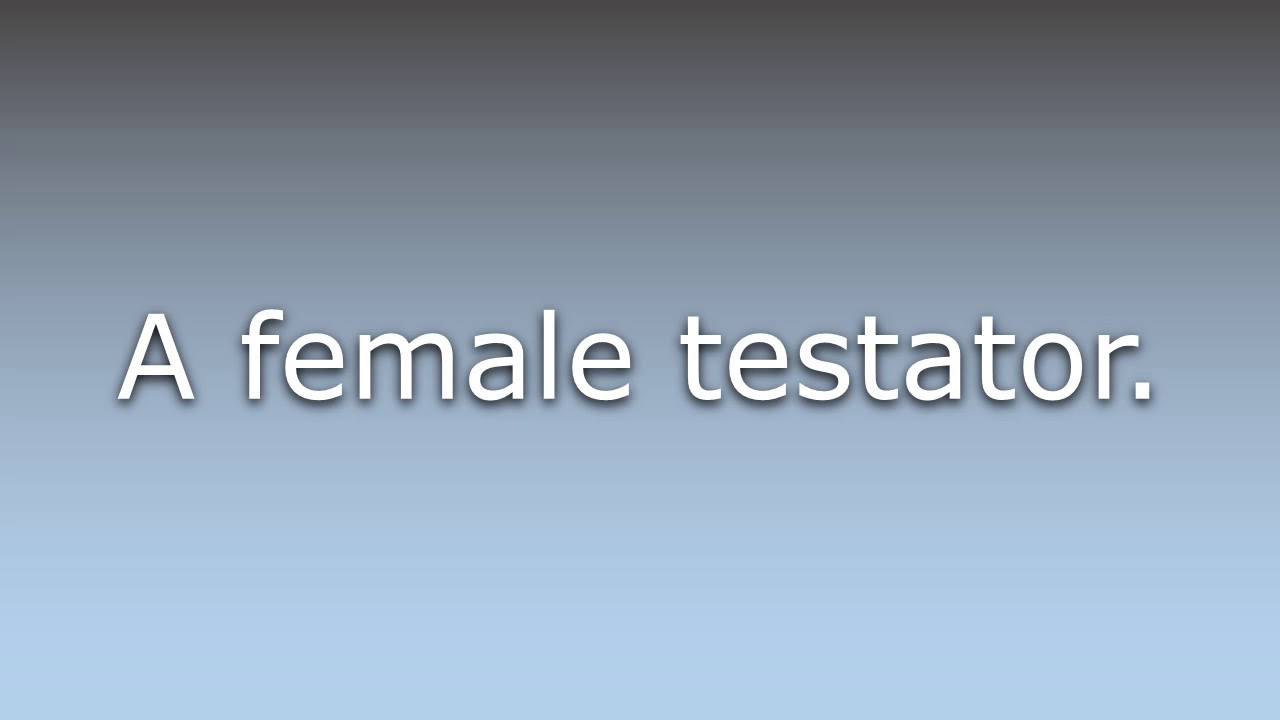What Does Testatrix Mean YouTube what-does-testatrix-mean-youtube