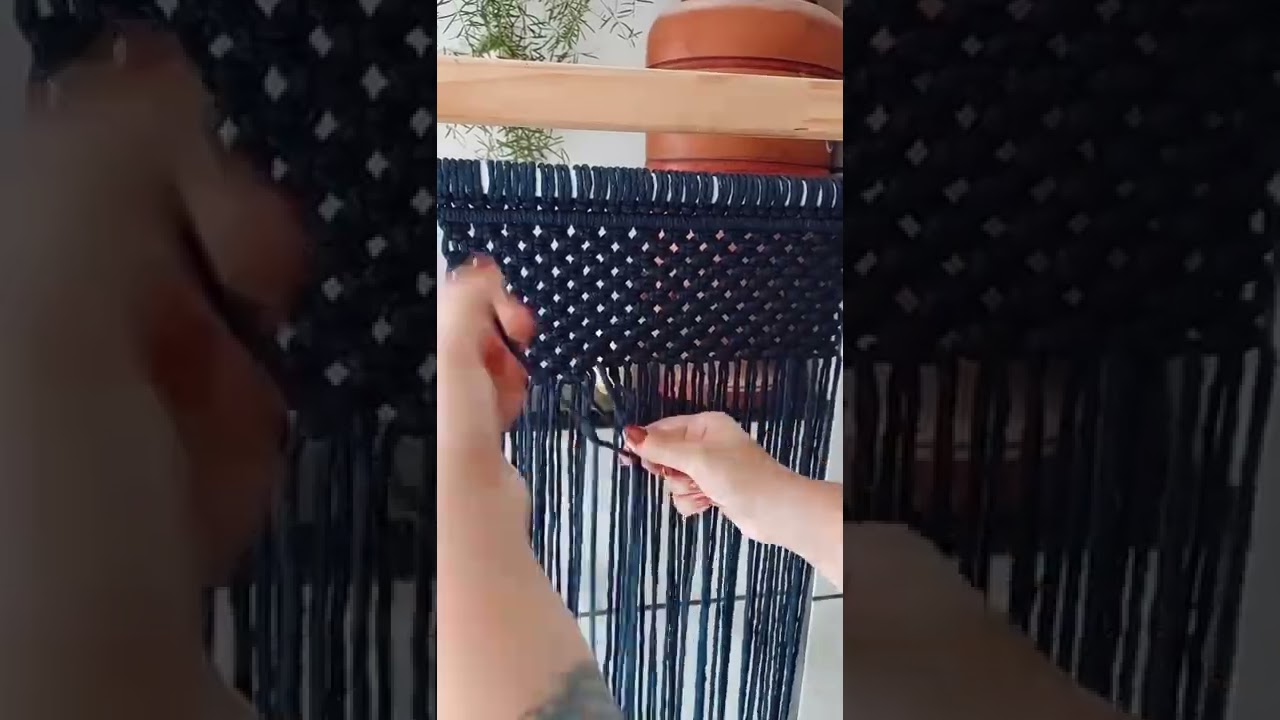 Did you enjoy when you were doing macrame? I feel the time goes fast when I when making macrame ...