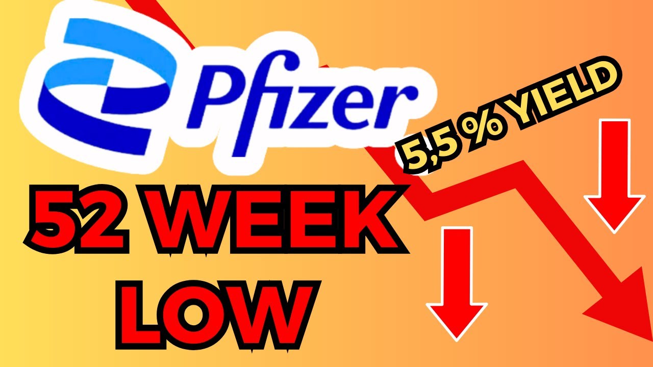 Pfizer Stock is Close to a 52 Week Low! | Pfizer (PFE) Stock Analysis ...