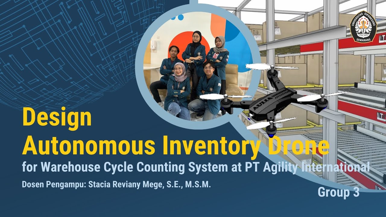Product Design-Autonomous Inventory Drone (Warehouse Cycle counting ...