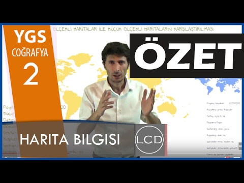 Harita Bilgisi YGS COĞRAFYA / ÖZET