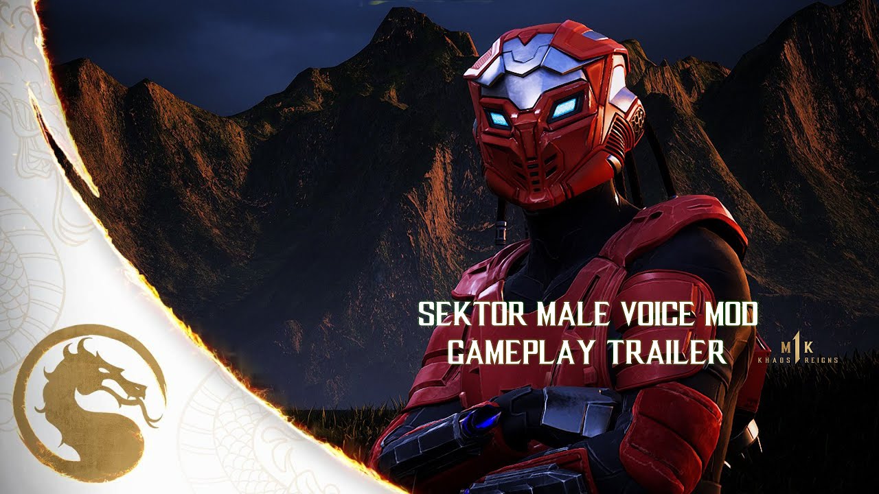 Mortal Kombat 1 Sektor male voice mod trailer - YouTube