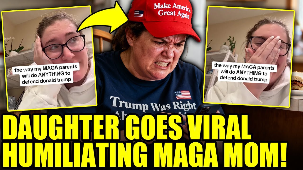 MAGA Mom's Hysterical Defense of Trump Goes VIRAL - YouTube