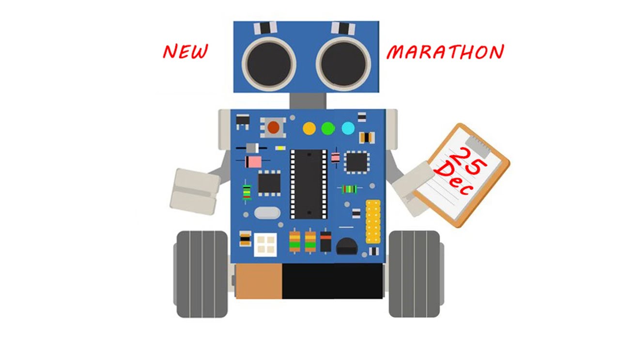 marathon from arduino,starting from December 25 - YouTube