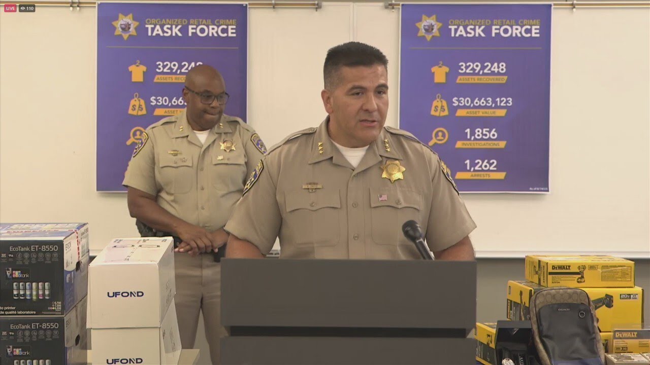 CHP announces plan to crack down on retail thefts - YouTube