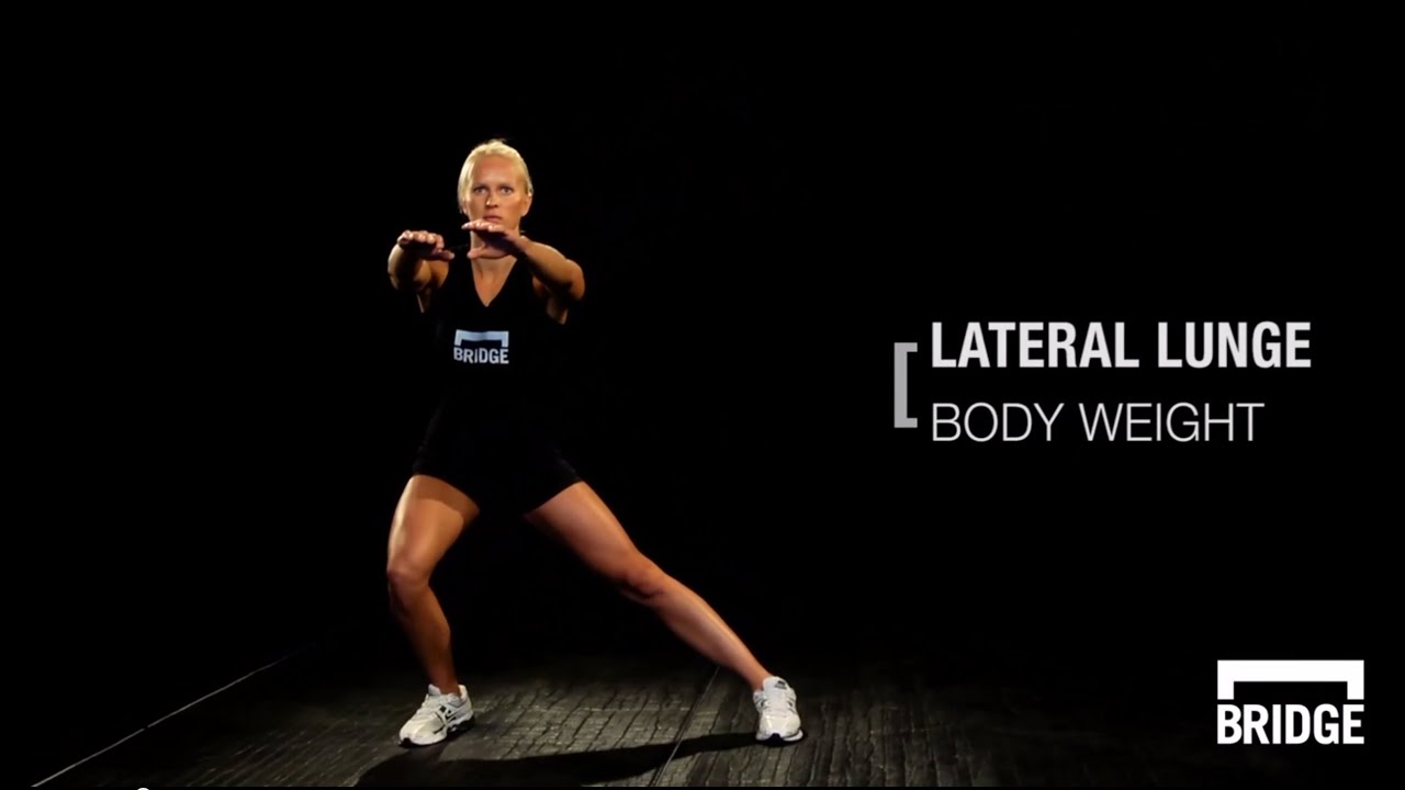 How to Guide: Lateral Lunge | BridgeAthletic - YouTube