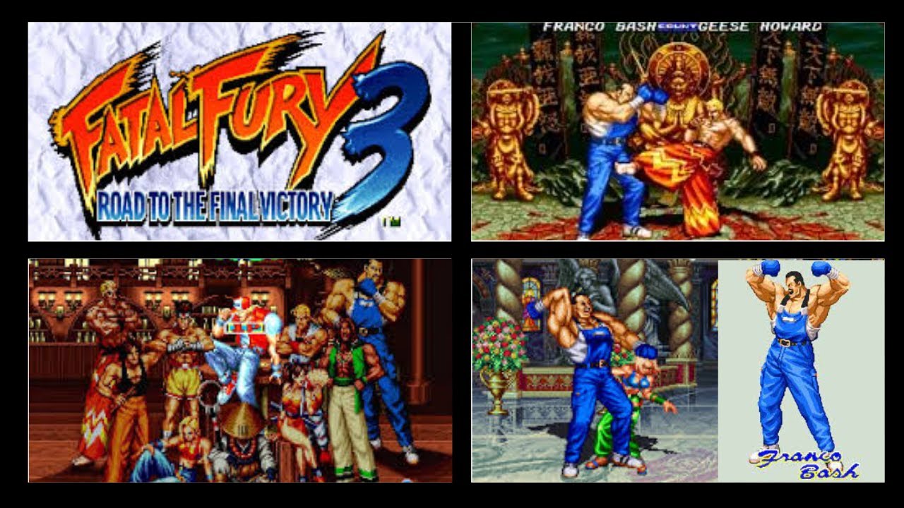 🎮 FATAL FURY 3 - ( ARCADE / 1995 ) - 💥 FRANCO BASH 💥 - GAMEPLAY ...