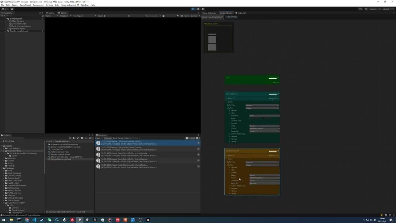 A Visiable Custom Render Pipeline based on Unity SRP (demo) - YouTube