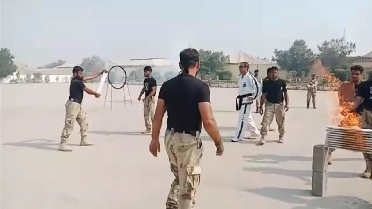 Official Trianing Of Teakwondo to RANGERS & PAK ARMY TRAINING VIDEO ...