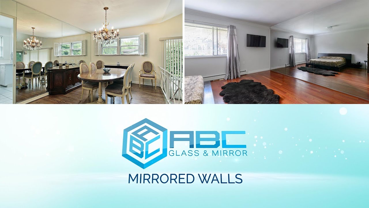 Mirrored Wall by ABC Glass & Mirror - YouTube
