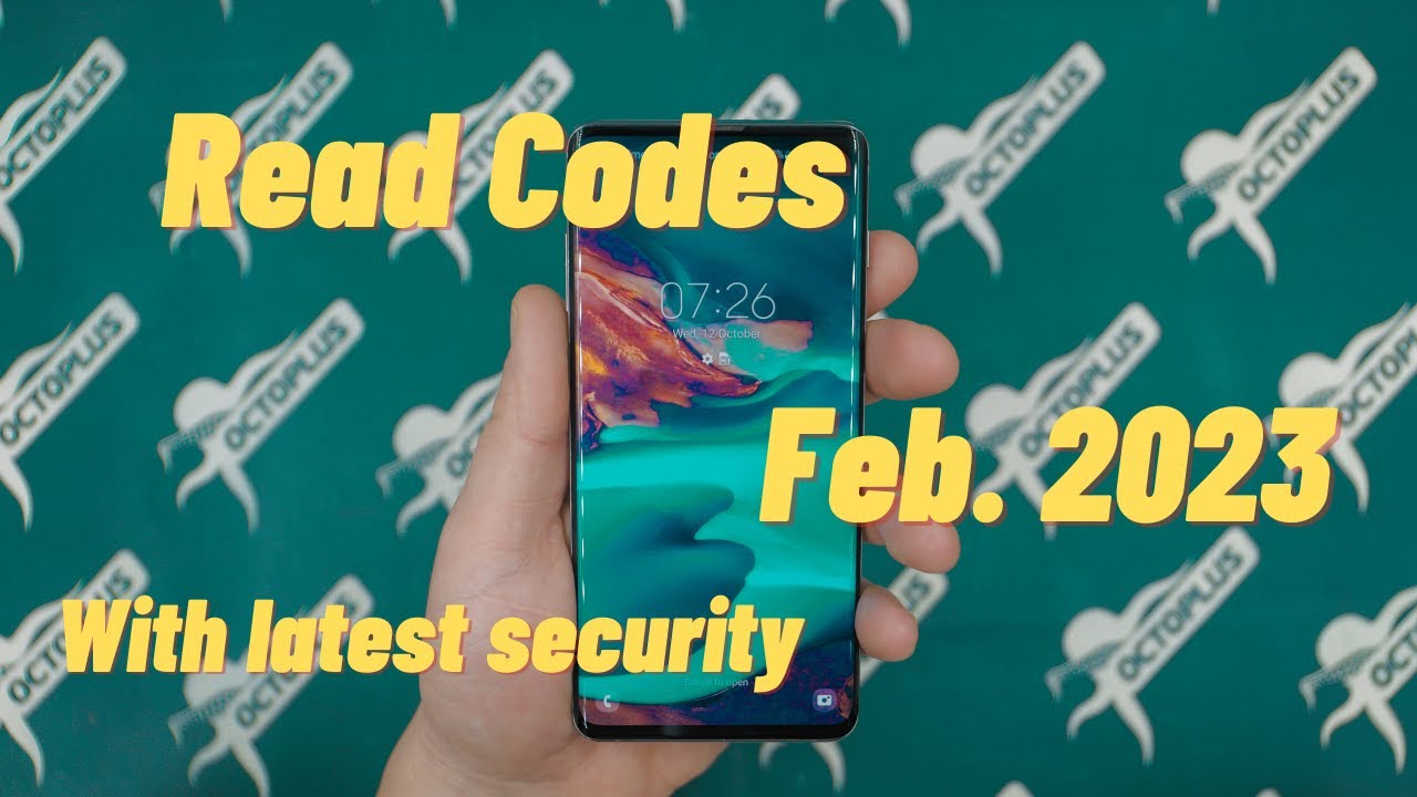 Read Unlock Codes Feb. 2023 for SM-G975F with Octoplus Samsung - YouTube