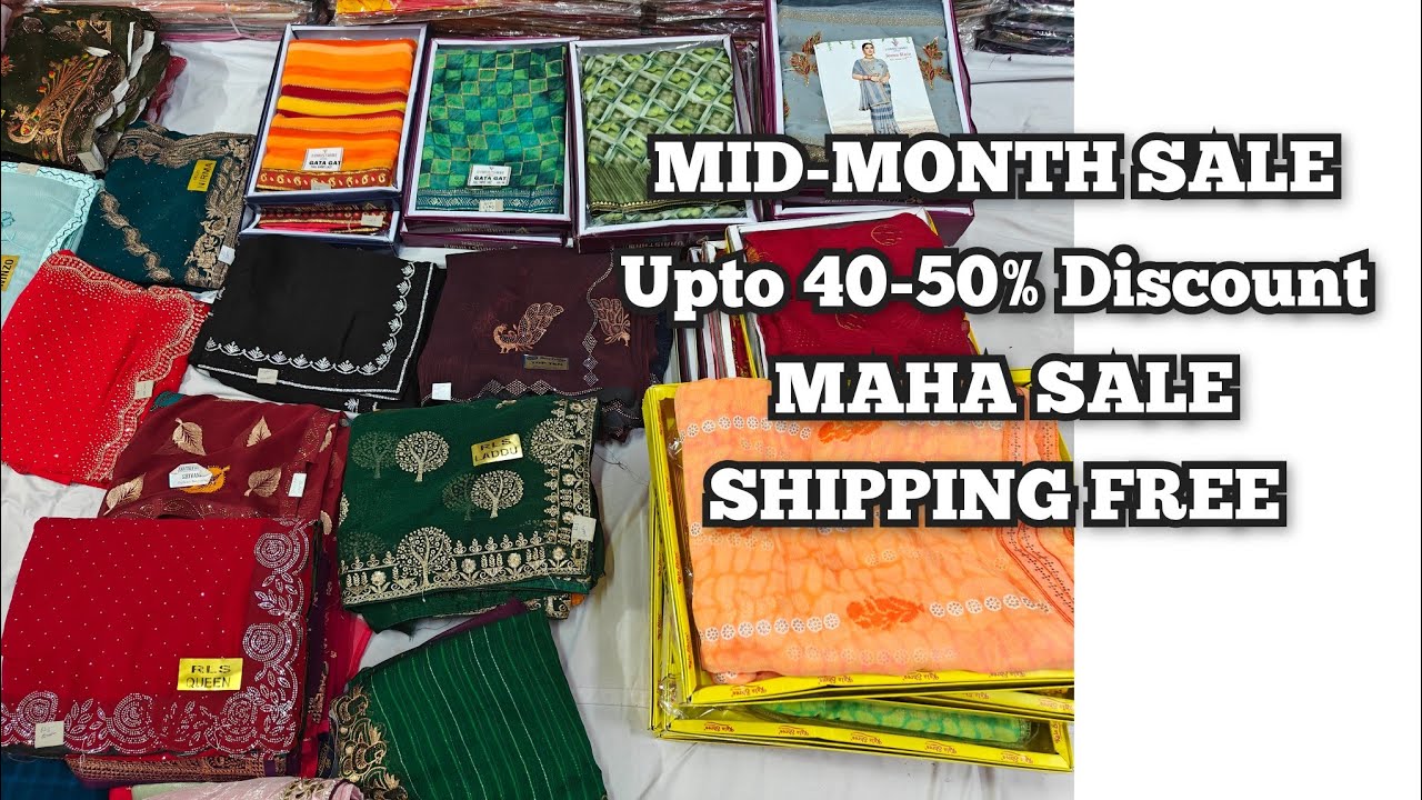 Maha Sale । Upto 40% to 50% Discount । Shipping Free #onlineshopping # ...