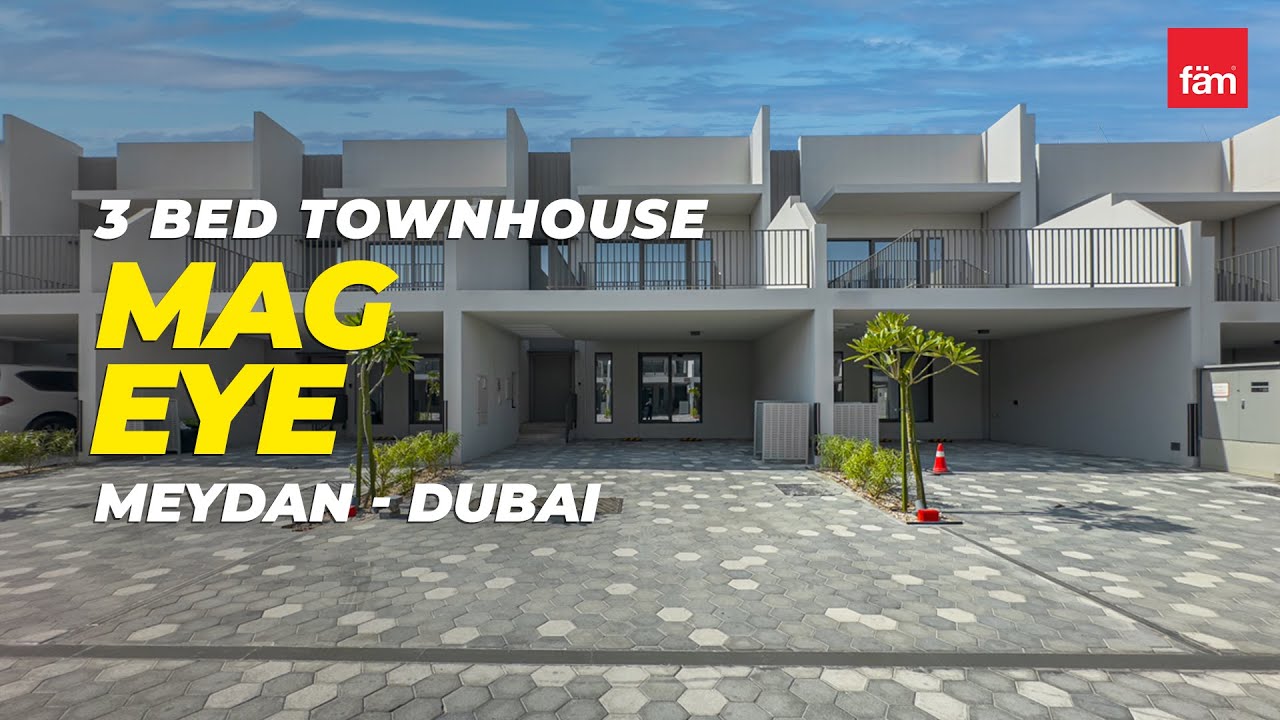 Stunning 3 Bed Townhouse in Mag Eye, Meydan - Dubai - YouTube