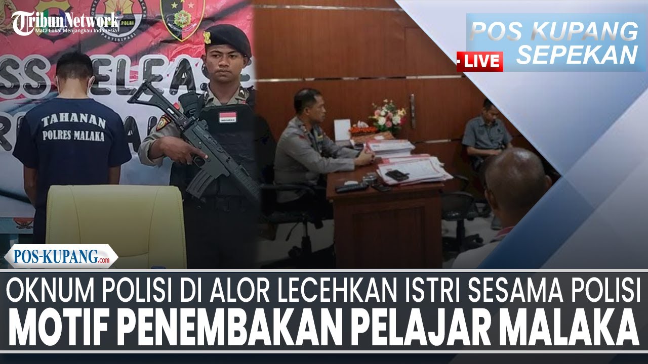 🔴 POS-KUPANG SEPEKAN - Polisi di Alor Lecehkan Istri Sesama Polisi, Motif Penembakan Pelajar ...