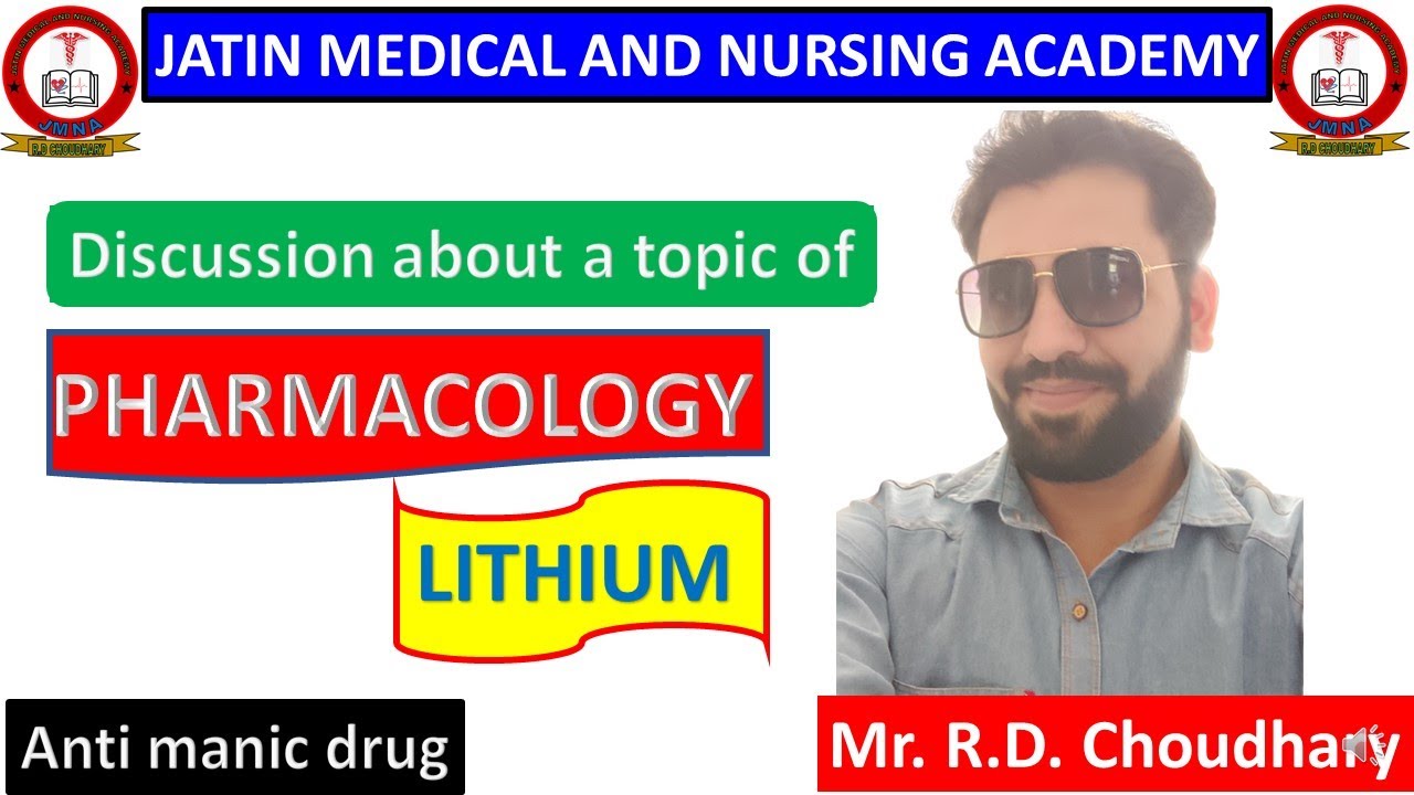 #Lithium #Pharmacology #antimanic #Uses,Dose,MOA,Toxicity,DOC,Sign ...