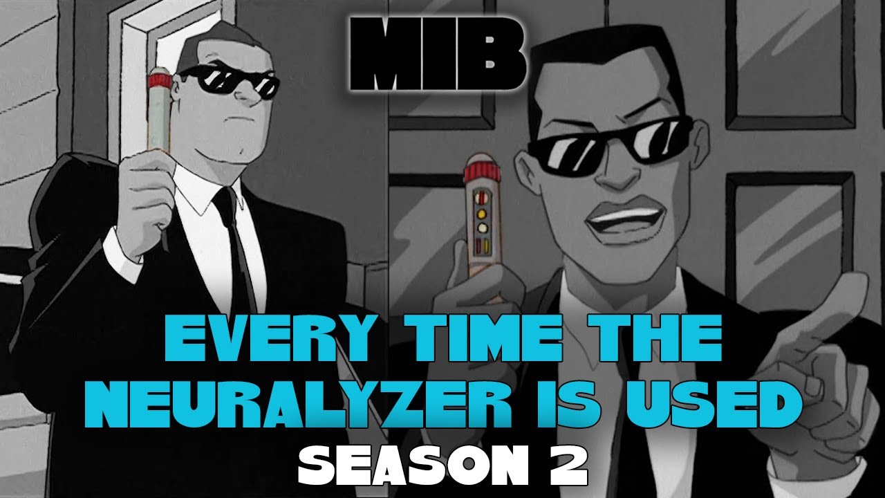 Every Time the Neuralyzer Is Used | Men In Black: The Series | Season 2 ...