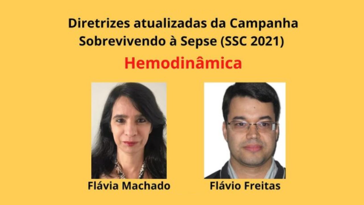 LIVE - Diretrizes atualizadas da Campanha Sobrevivendo à Sepse (SSC ...