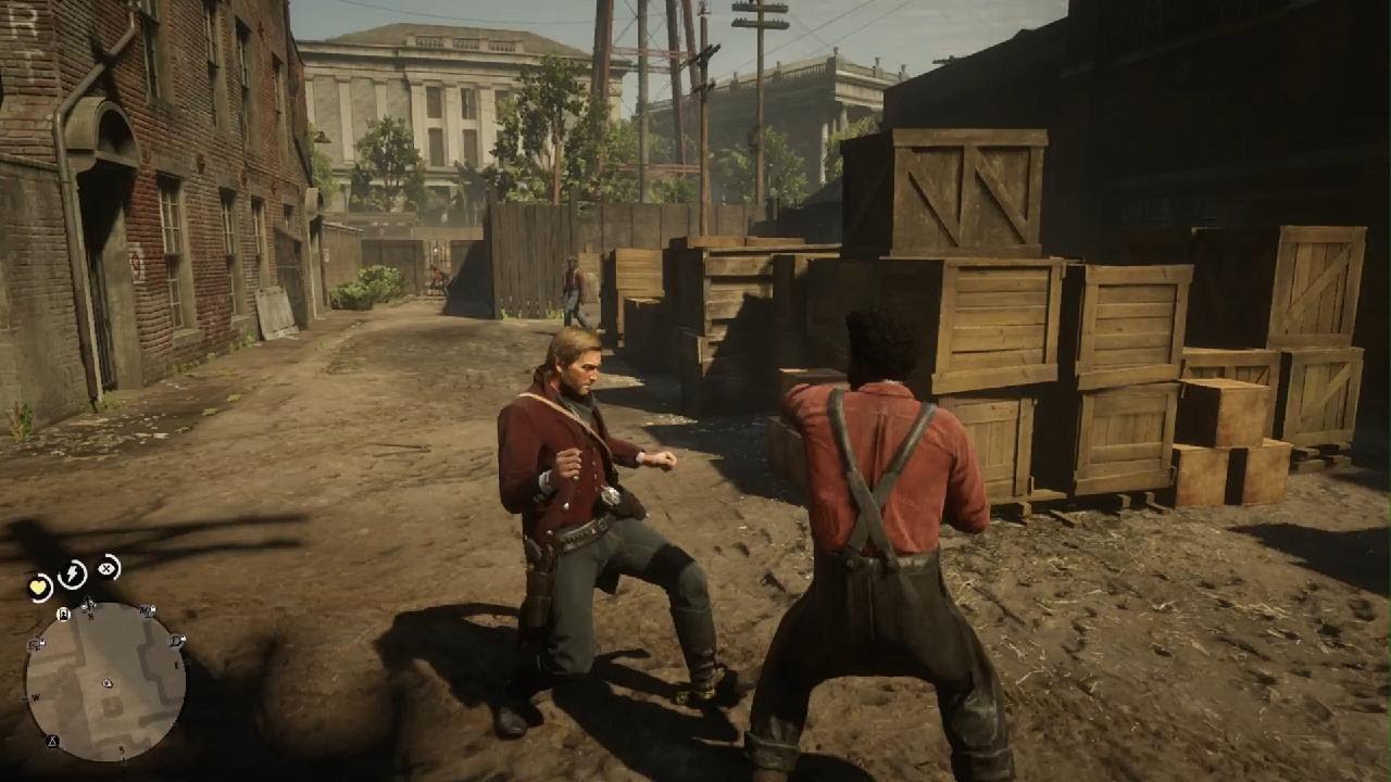 The Best Fist Fight location | RDR2 - YouTube