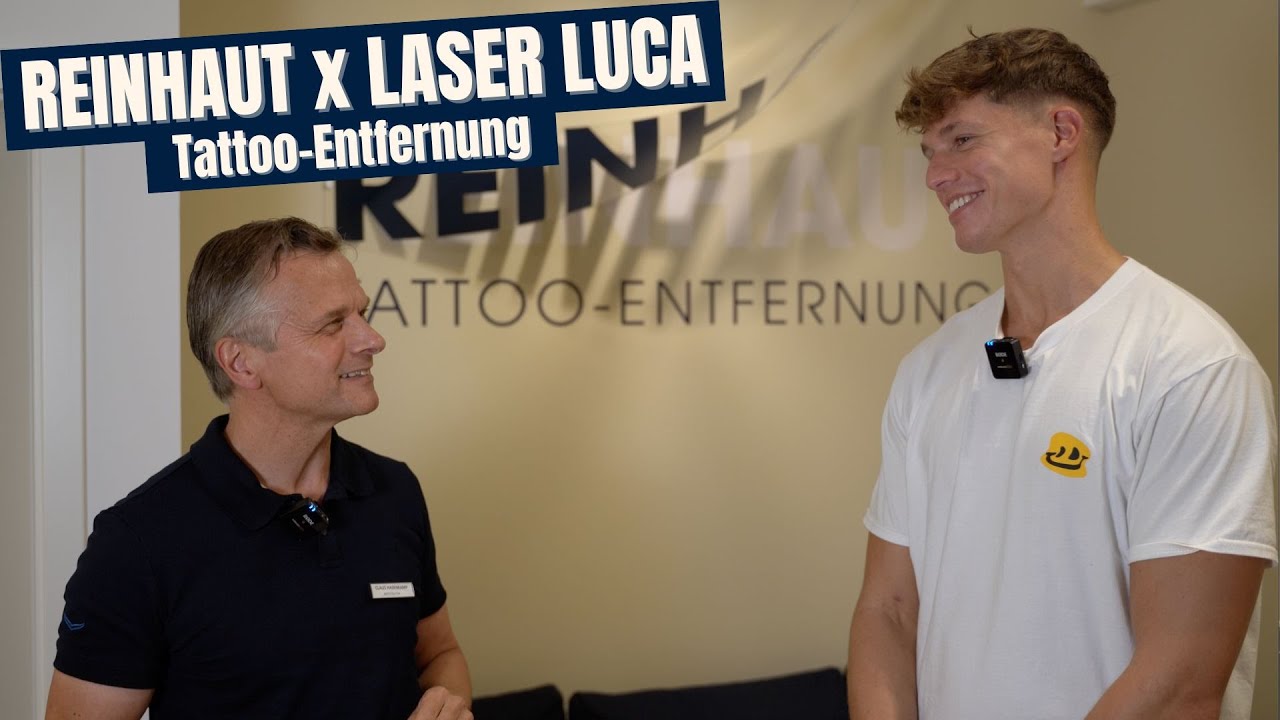 LASERLUCA LASERT SEIN TATTOO 😳 - YouTube