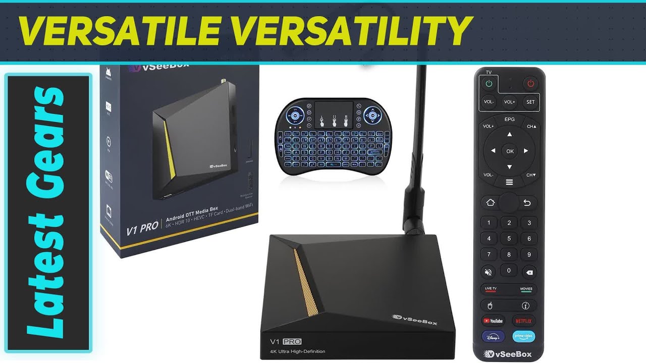 VSeeBox V1 Pro Android TV Box Review - YouTube