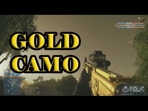 GOLD CAMO RO933 - Battlefield Hardline Gameplay - YouTube