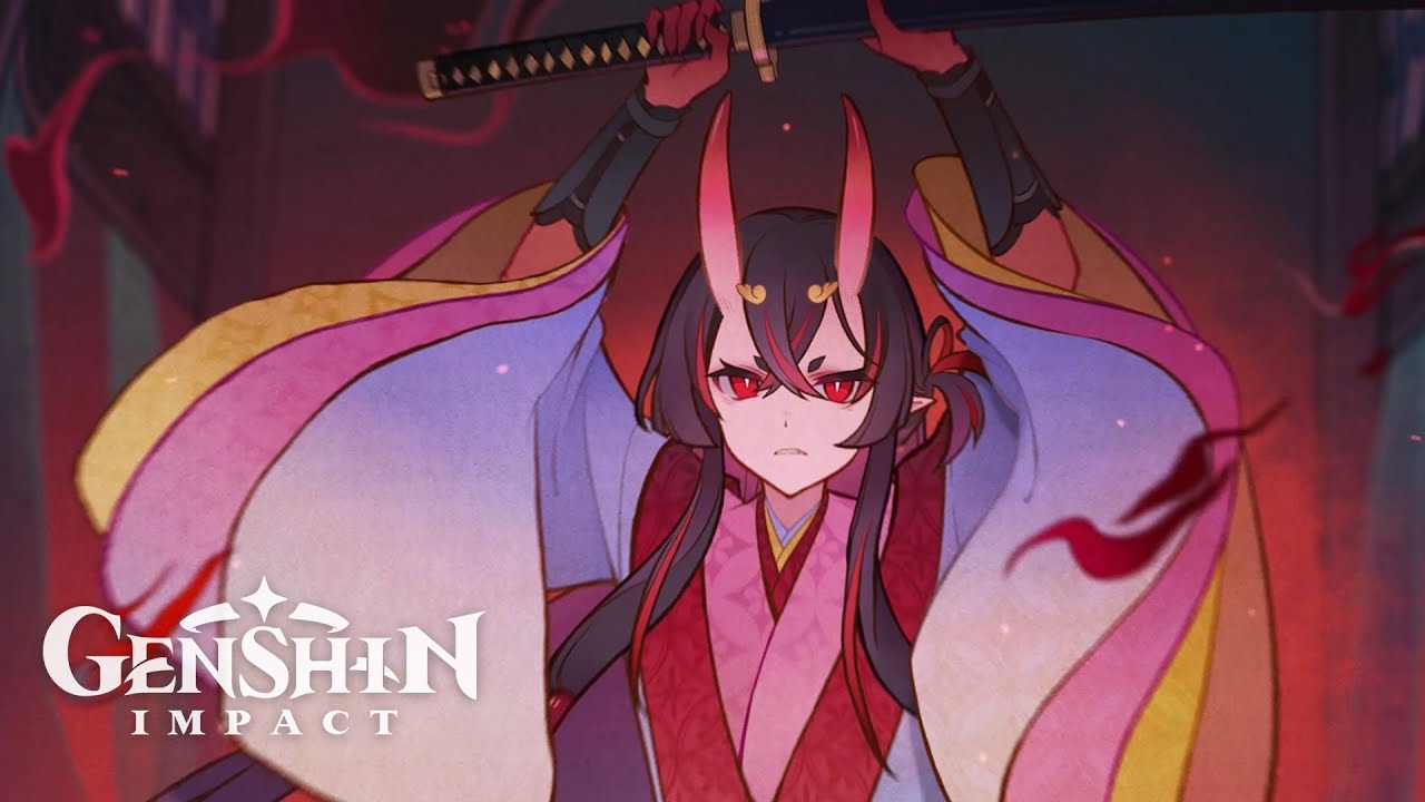 Mikawa Festival 2025 Cutscene 4K | Raiden Ei and Mikoshi Chiyo ...