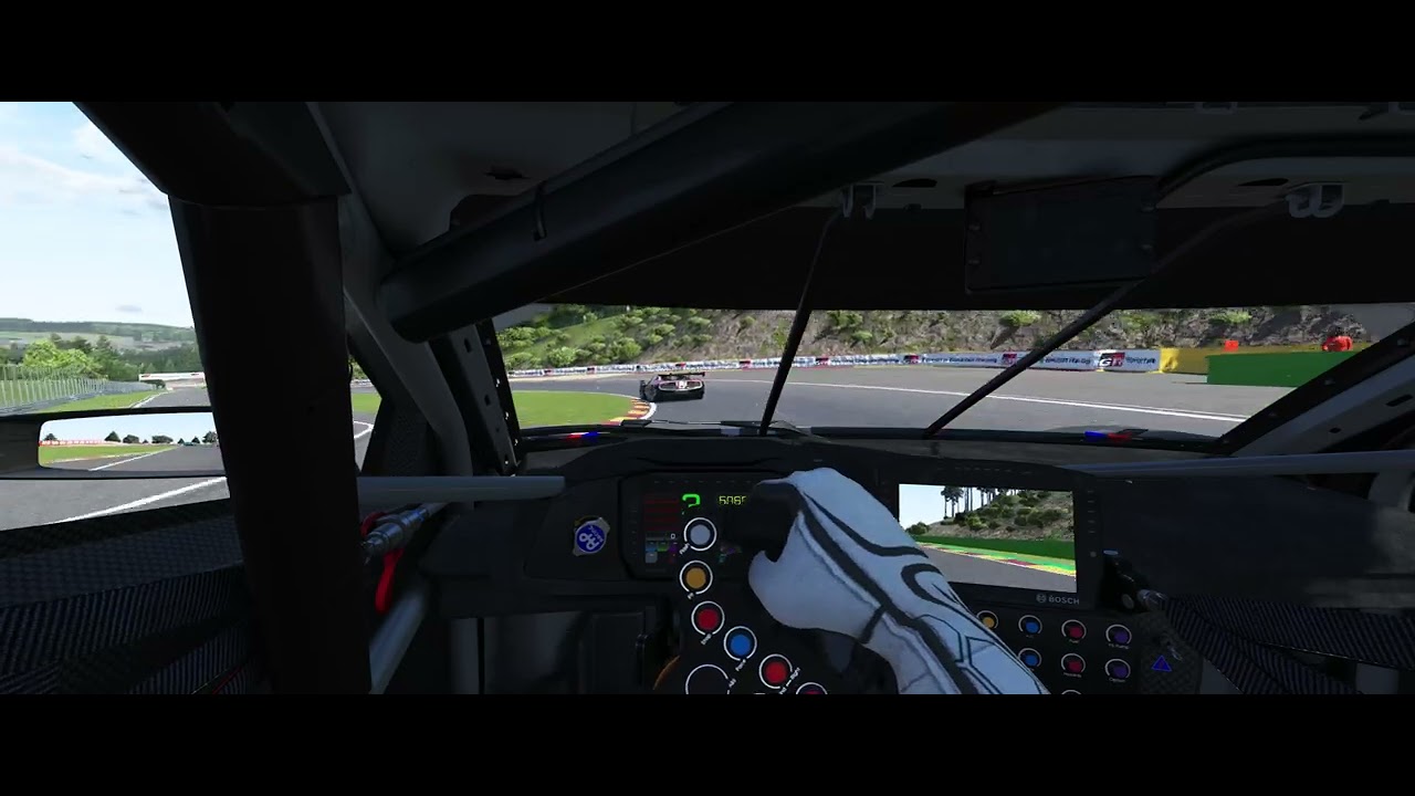 Le Mans Ultimate | Spa Sprint Rennen Cockpit | Corvette Z06 LMGT3.R ...