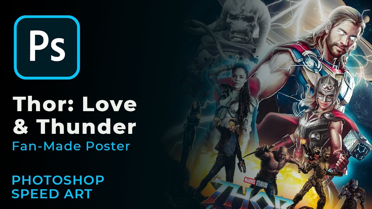 I made Fan Poster for Marvel's Upcoming Blockbuster Thor: Love ...