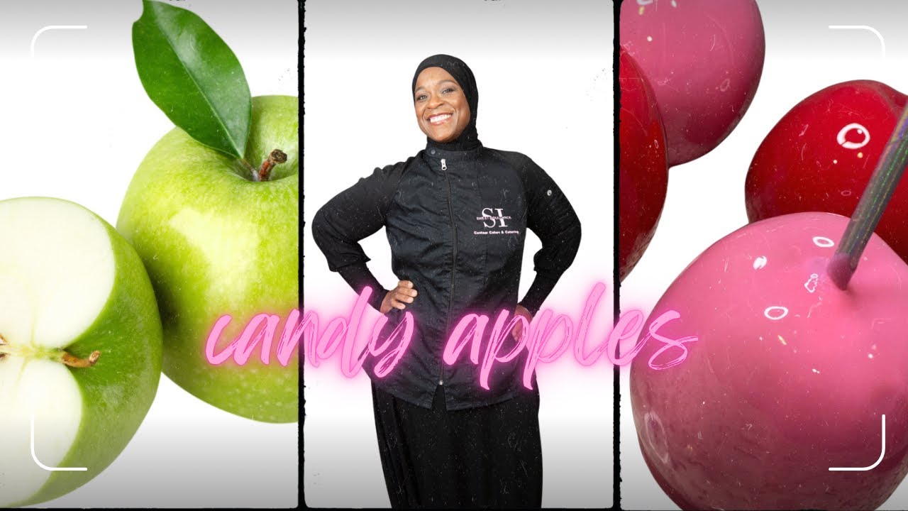 Pink Candy apples : Easy Step-by-Step Candy Apple Tutorial! - YouTube