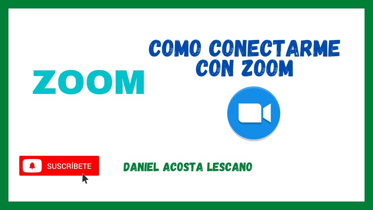 Como conectarme con Zoom con el enlace - YouTube