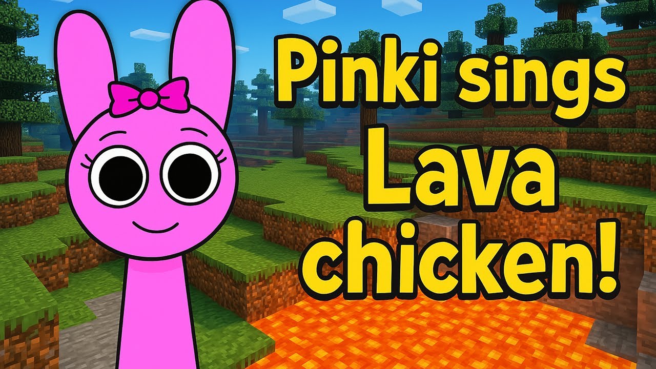 Incredibox Sprunki - Pinki Singing Steve's Lava Chicken Song (Cover ...
