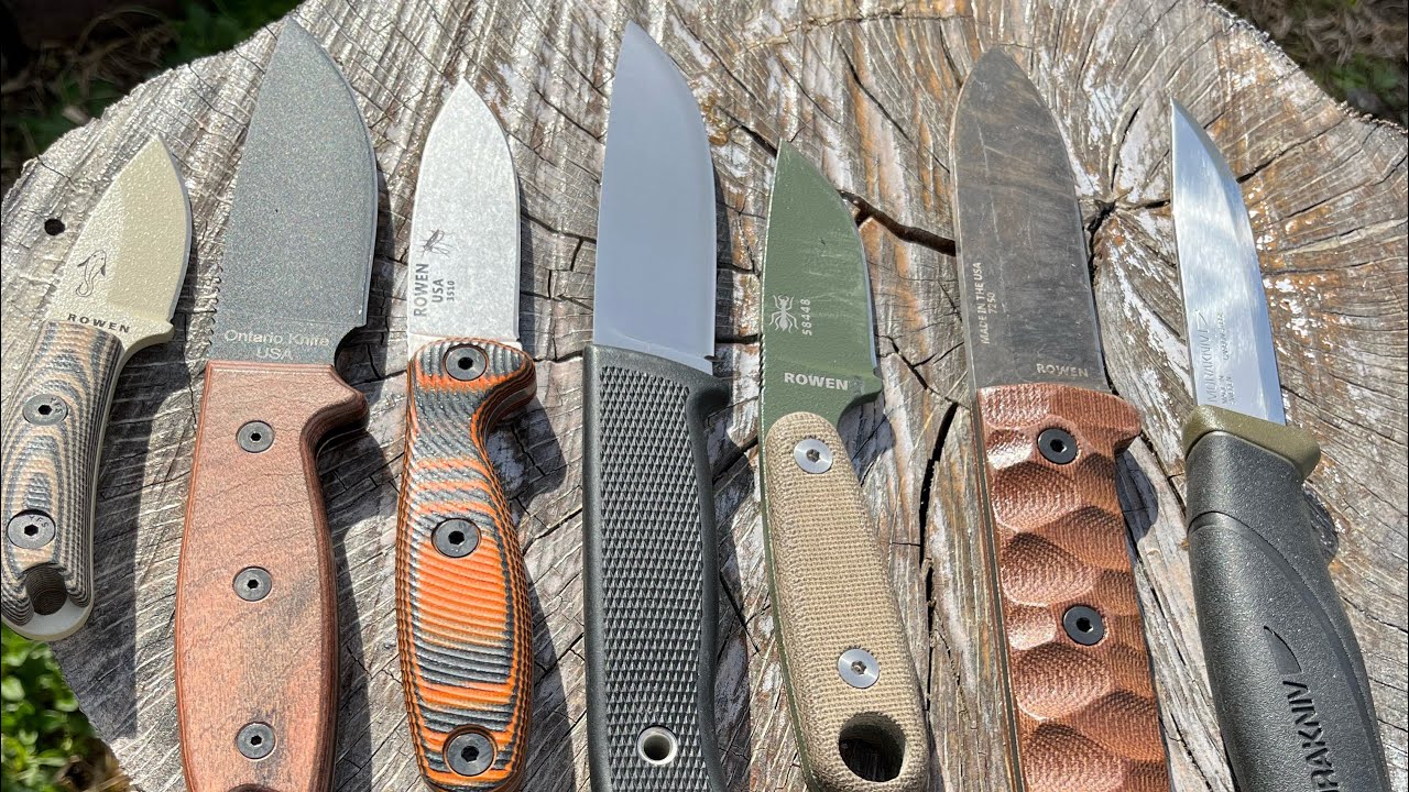 Knives out! Best fixed blade knife options for Bushcraft or camping IMO ...