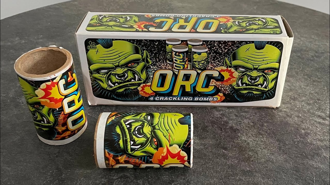 Orc : Lesli Vuurwerk : 15 Gram : Crackling Bombs : Batch 2020 - YouTube