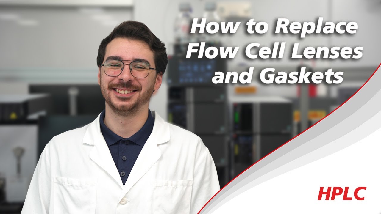 How to Replace Flow Cell Lenses and Gaskets on your HPLC - YouTube