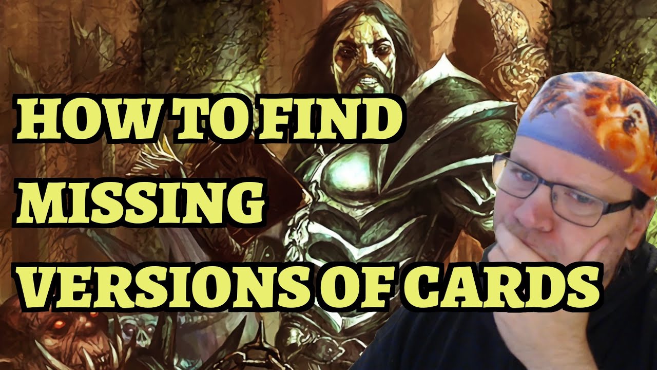 How to Find Your Missing Cards that Were Reprinted in Core or Caverns ...