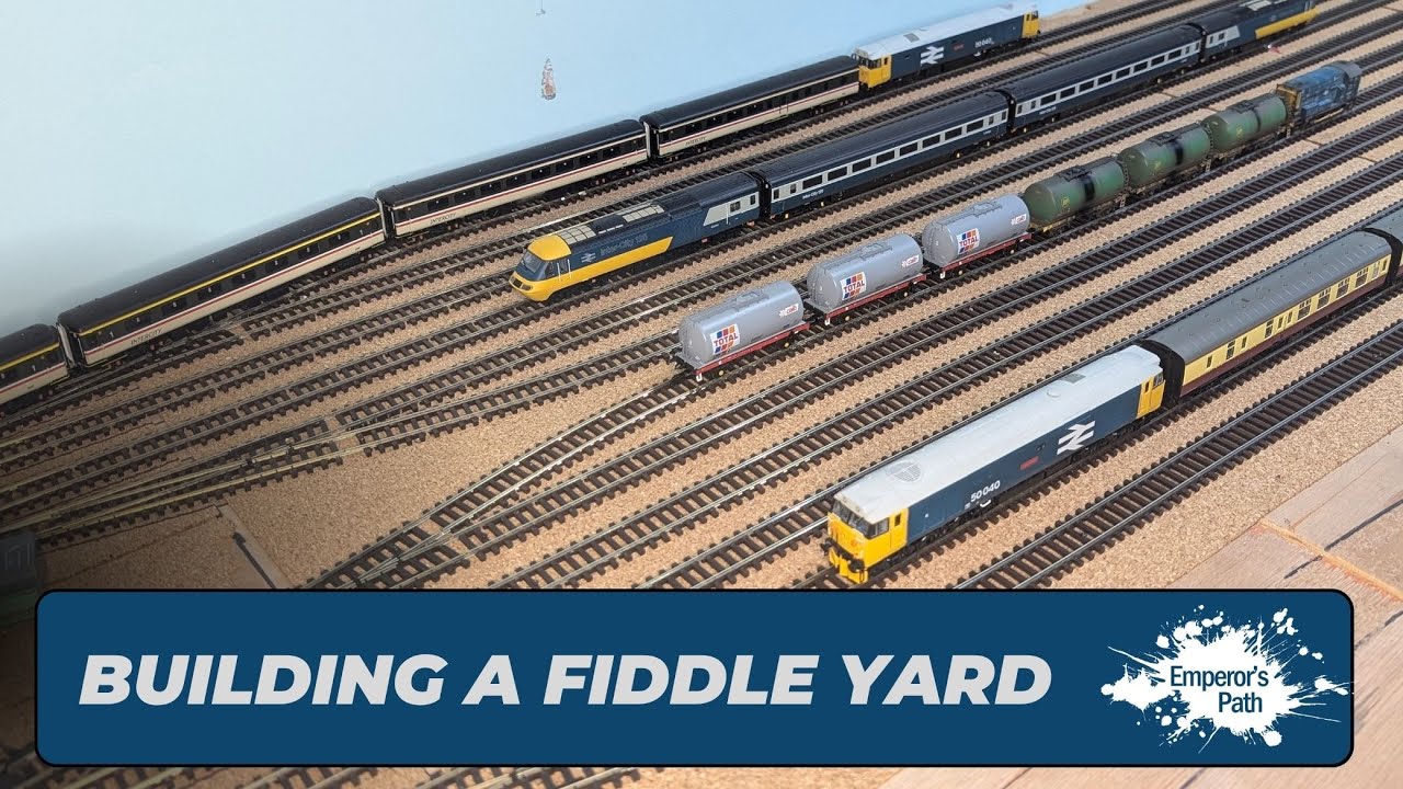 61. Building a Fiddle Yard in TT120 - YouTube