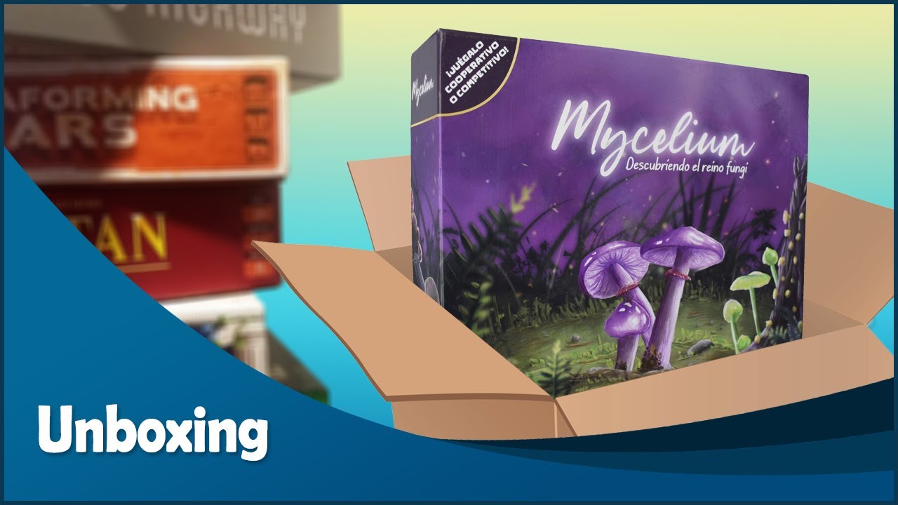 Unboxing - Mycelium: Descubriendo el Reino Fungi - YouTube