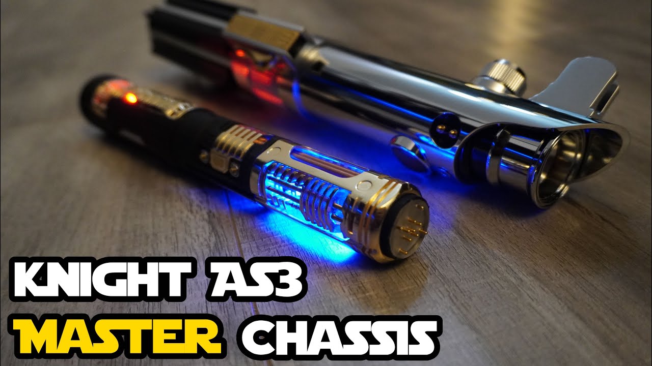 Anakin ROTS Lightsaber with MASTER Chassis! - YouTube
