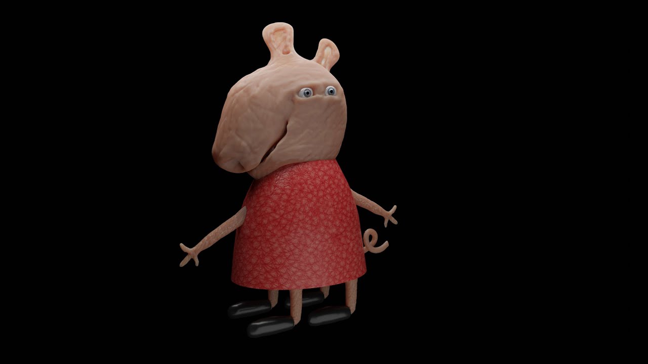 I Made Peppa Pig In 3D But Realistic - YouTube