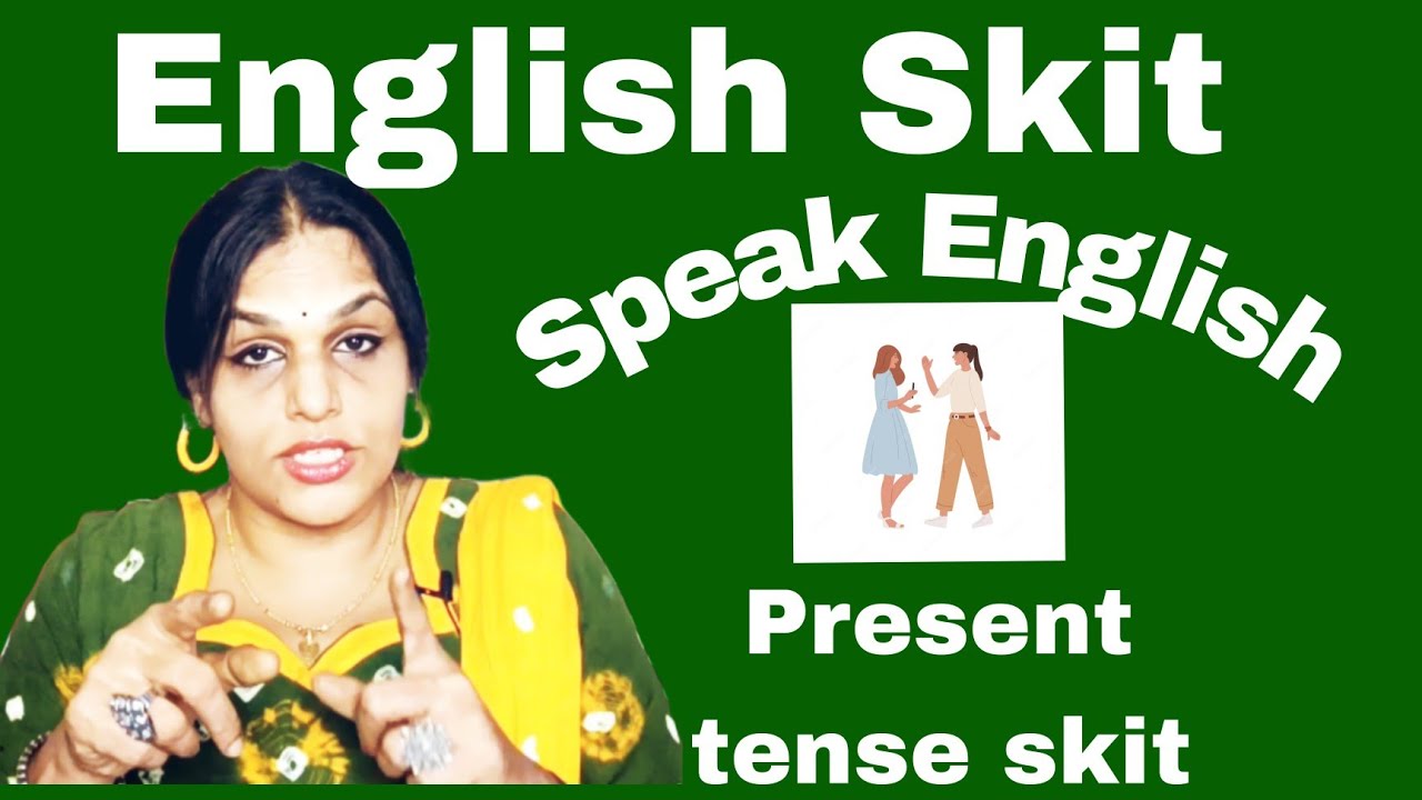Simple English Skit/ Two friends and their conversation/ Practice these ...